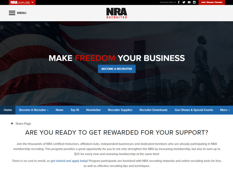 NRA Recruiters | New Recruiter Website!